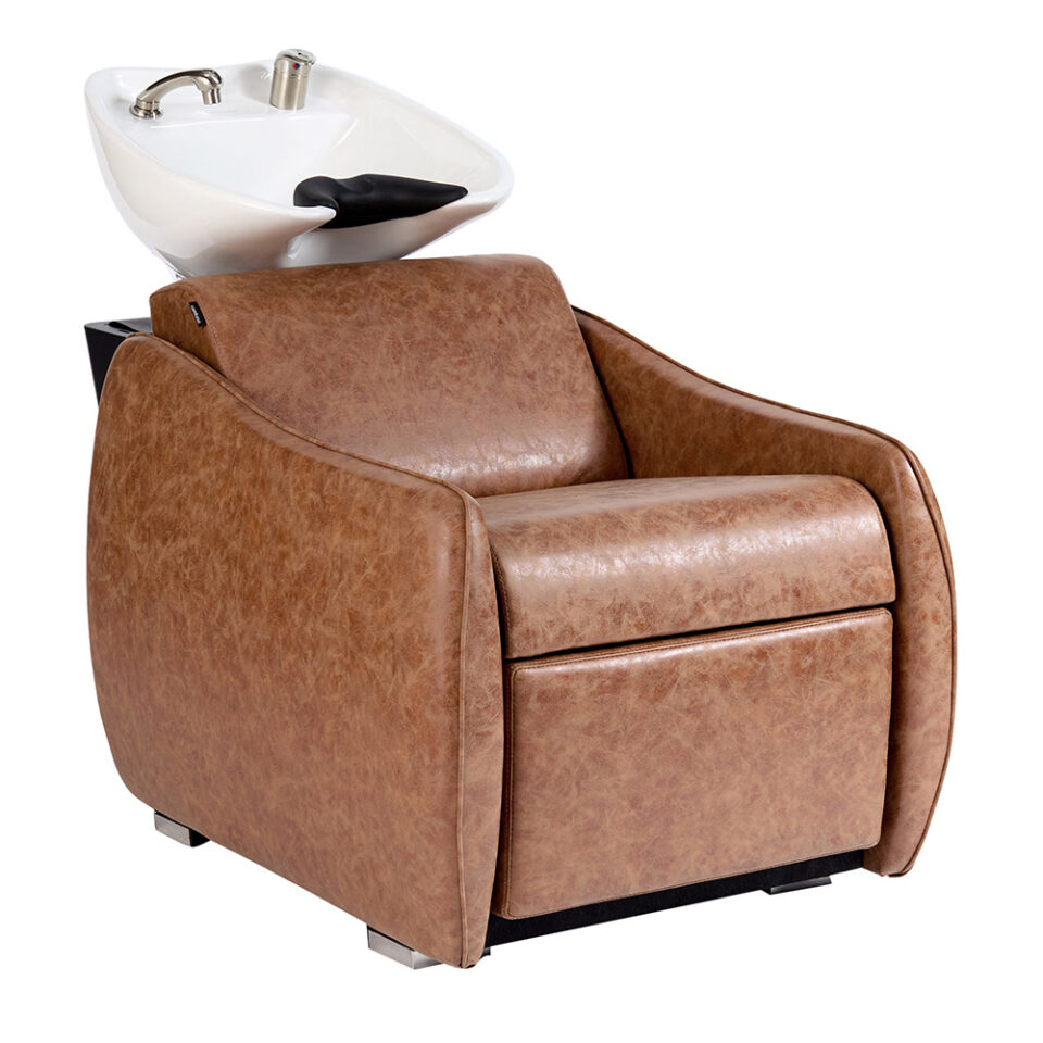 Harlow Electric Shampoo Lounge in Tan | Comfortel New Zealand