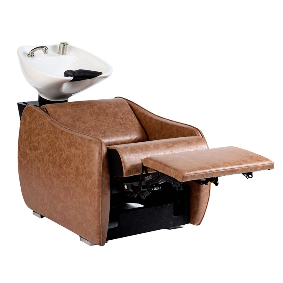 Harlow Electric Shampoo Lounge in Tan | Comfortel New Zealand