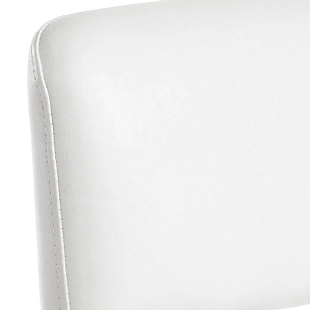 Superior Stool White with Aluminium Base | Comfortel New Zealand
