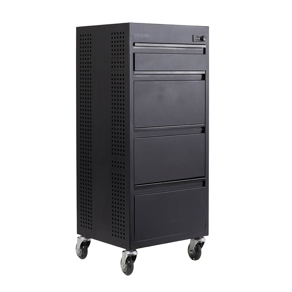 Studio Lockable 4 Drawer Salon Trolley & Storage | Comfortel New Zealand