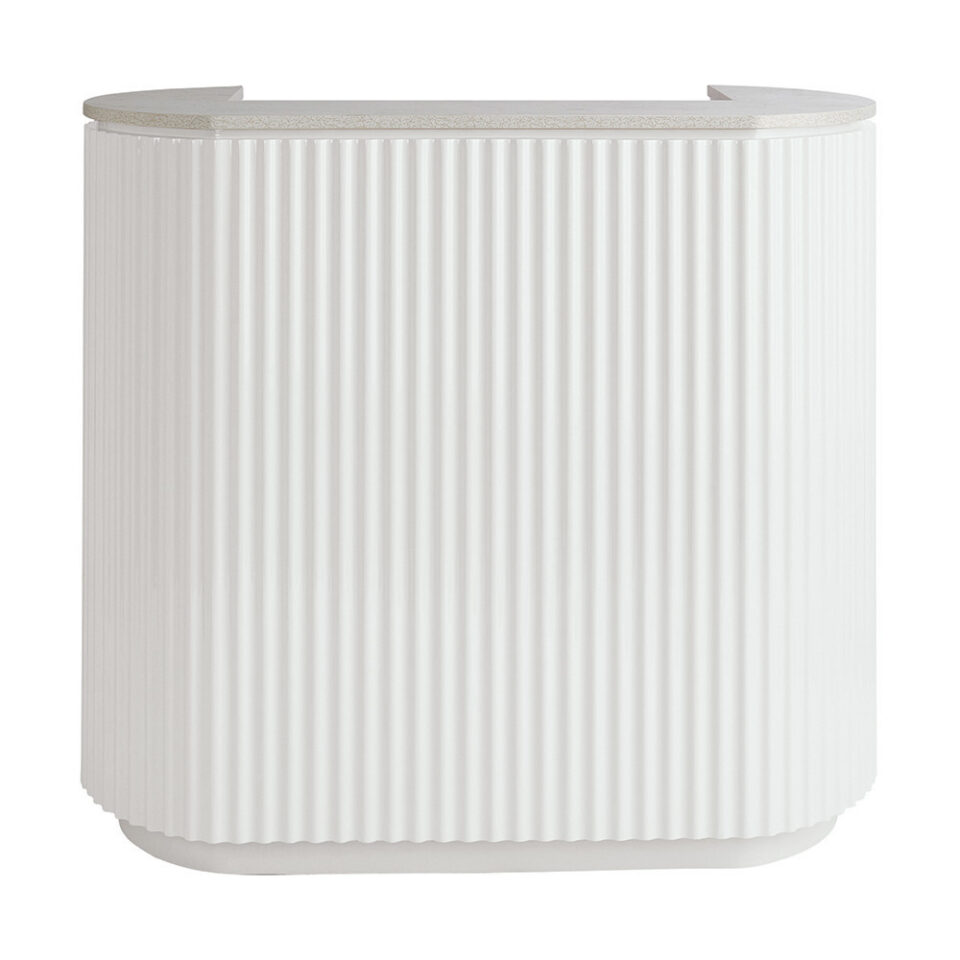 Martini II Reception Desk White | Comfortel New Zealand