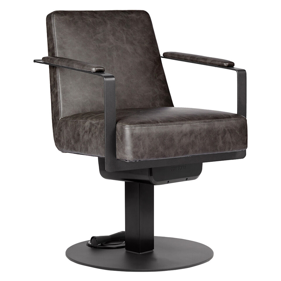 Roxanne Textured Black Styling Chair | Comfortel New Zealand